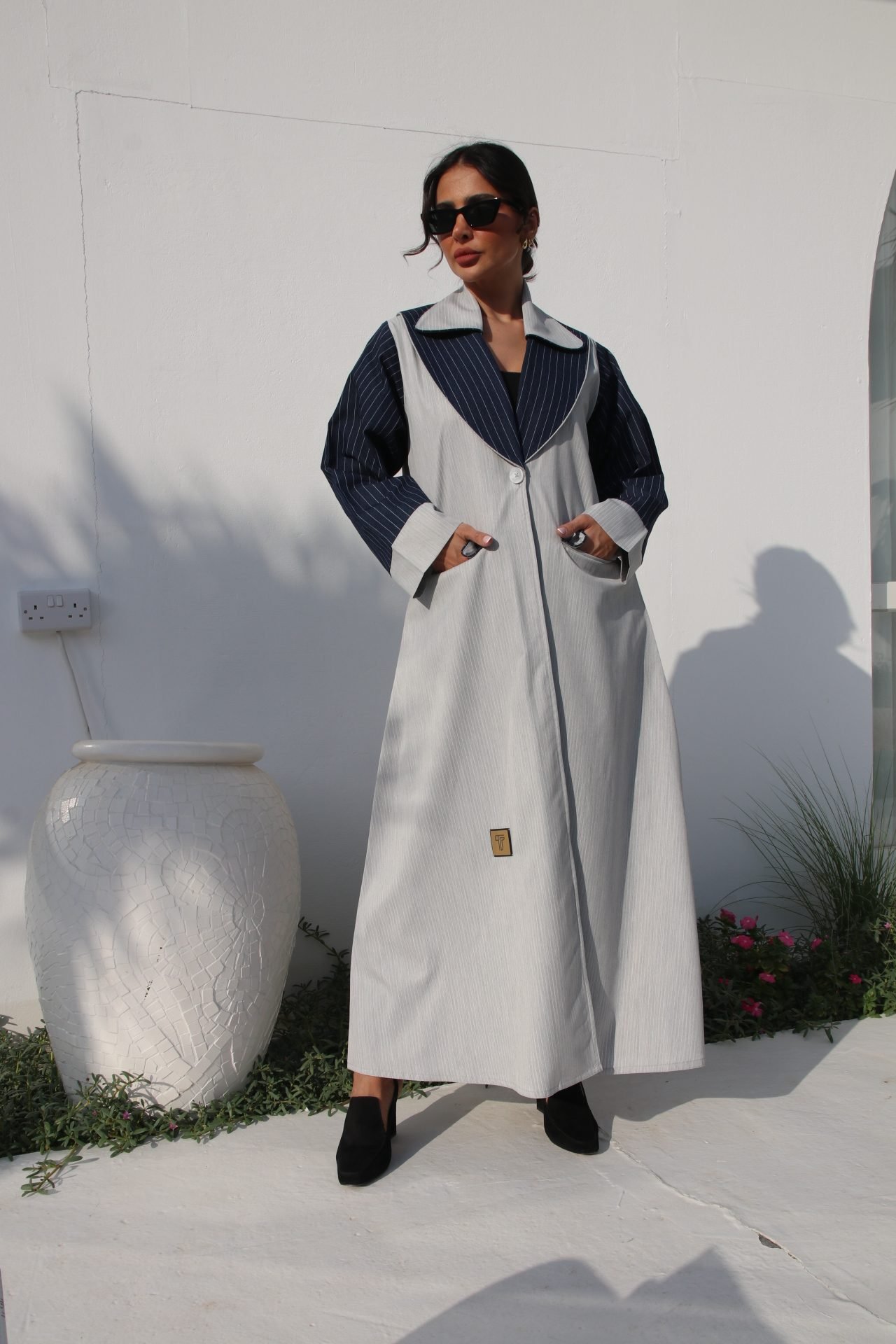 بليزر كريب مع جينز – TALEEN COLLECTION